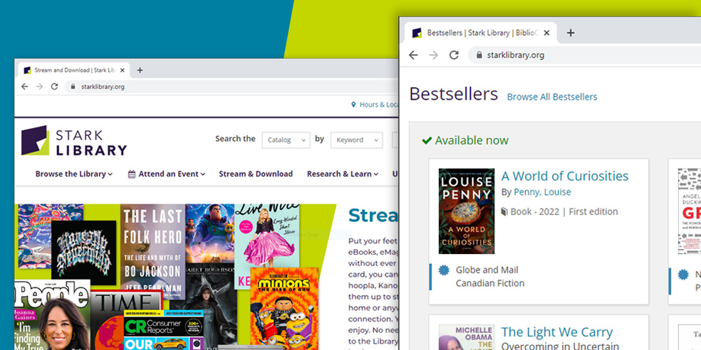 Unveiling our New Website, Designed Around You! | Stark Library