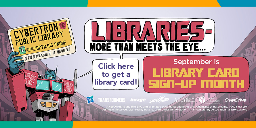 Library Card Sign-Up Month | Stark Library